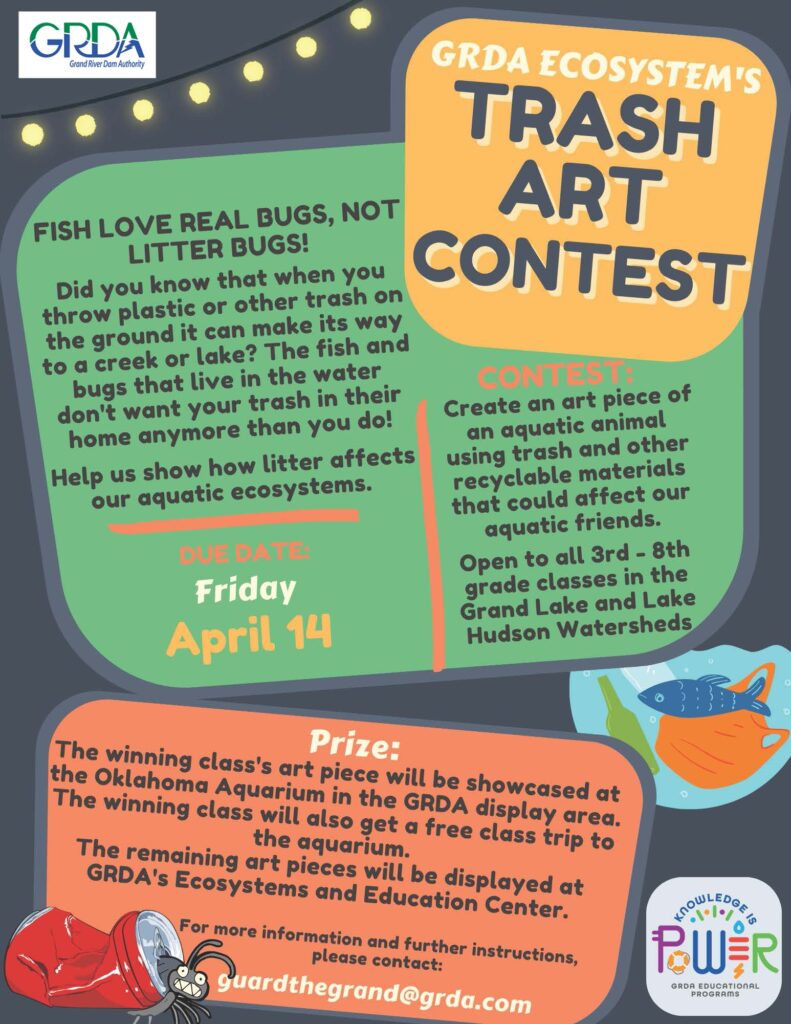 GRDA Hosting First "Trash Art" Contest For Students - Grand Lake Living